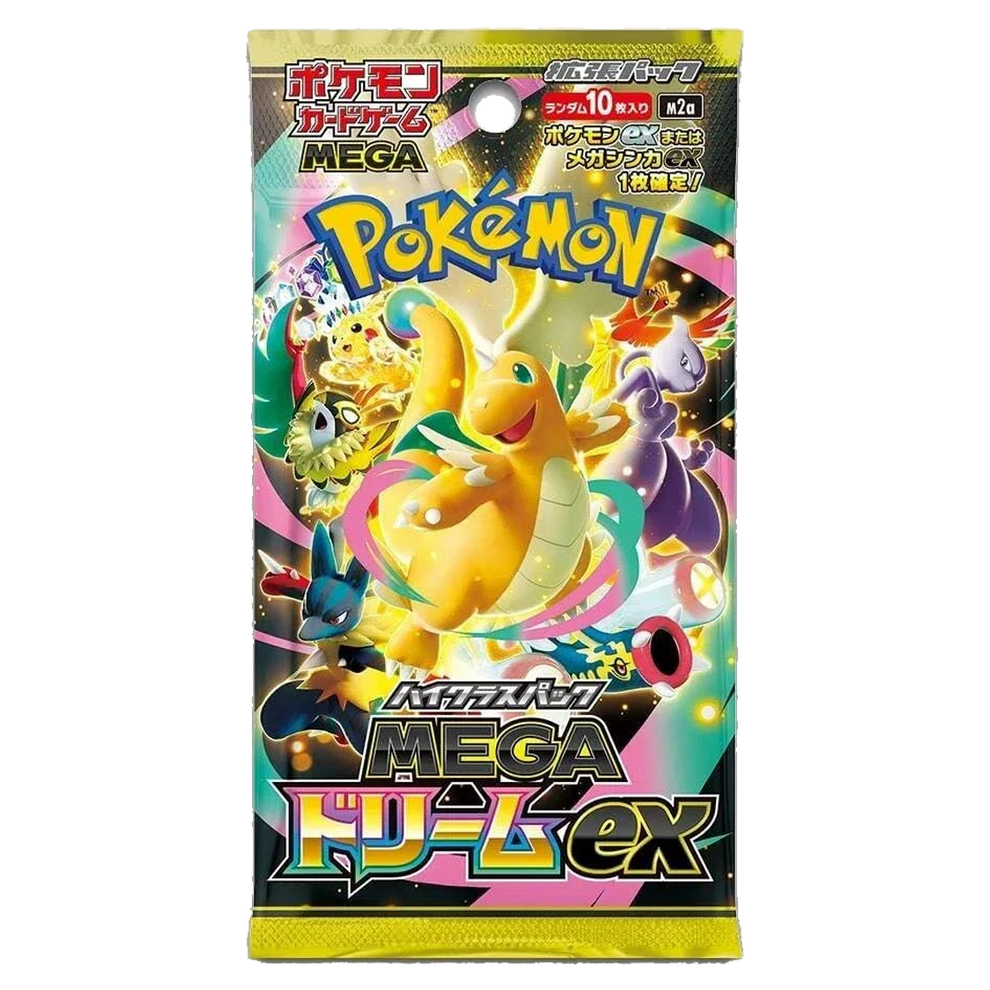 Mega Dream ex [M2a] Booster Packs/Box – Card X Collectables