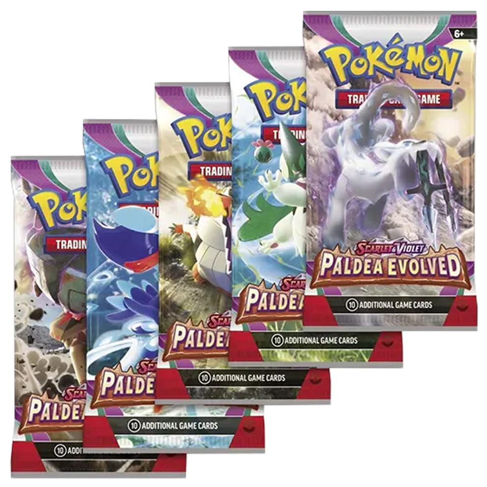 Paldea Evolved Booster Pack – Card X Collectables