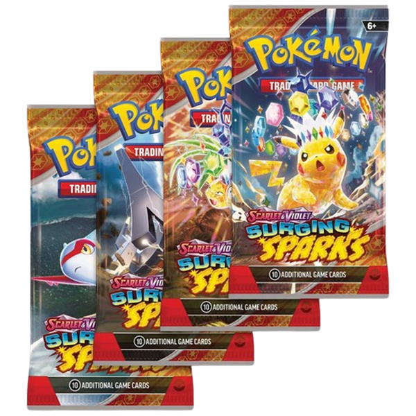 Surging Sparks Booster Pack – Card X Collectables
